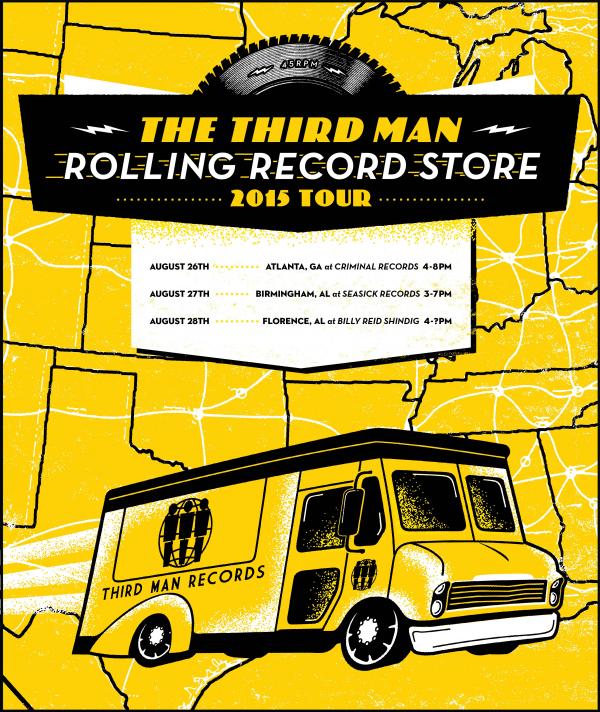 Rolling Record Store August Tour – Third Man Records – Official Store