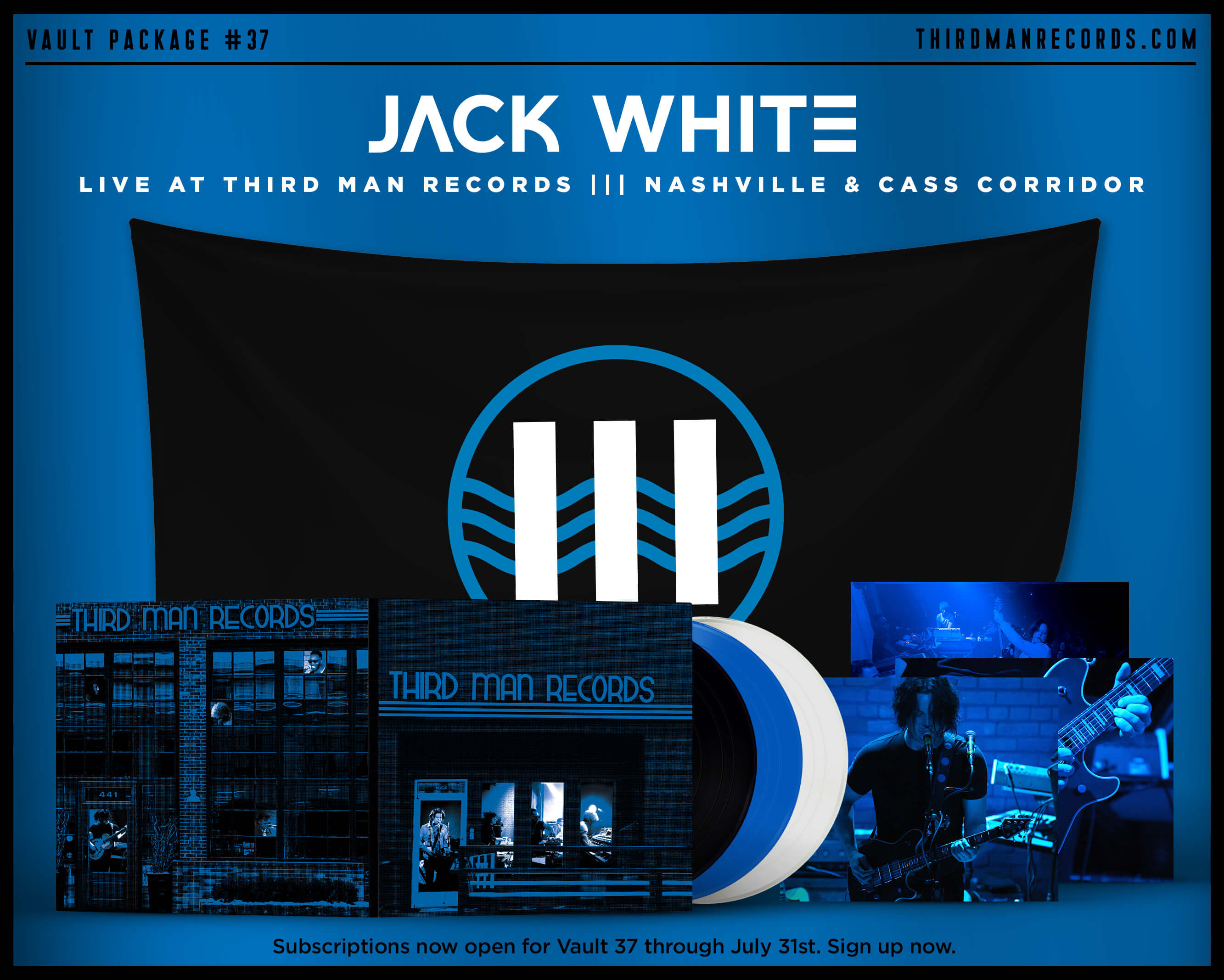 INTRODUCING... VAULT PACKAGE #37: Jack White Live in Nashville / Live ...