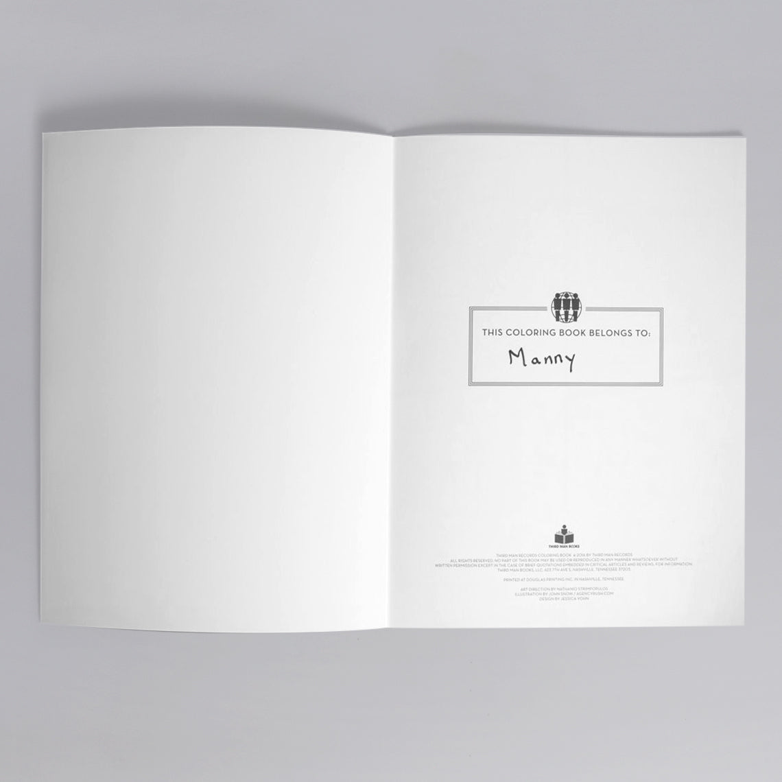 Third Man Records Illustrated Coloring Book – Third Man Records ...