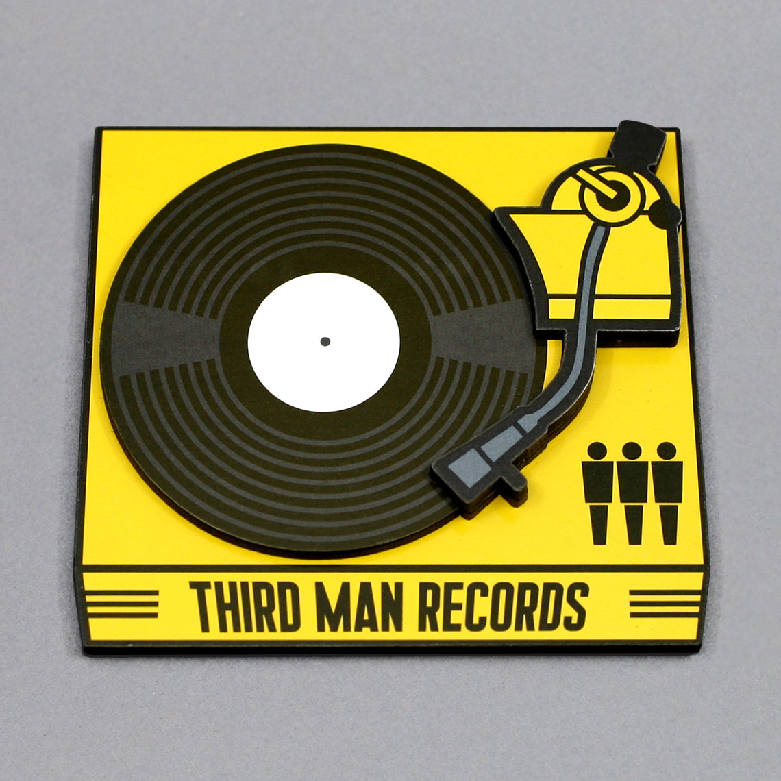 Turntable Wooden Magnet – Third Man Records – Official Store