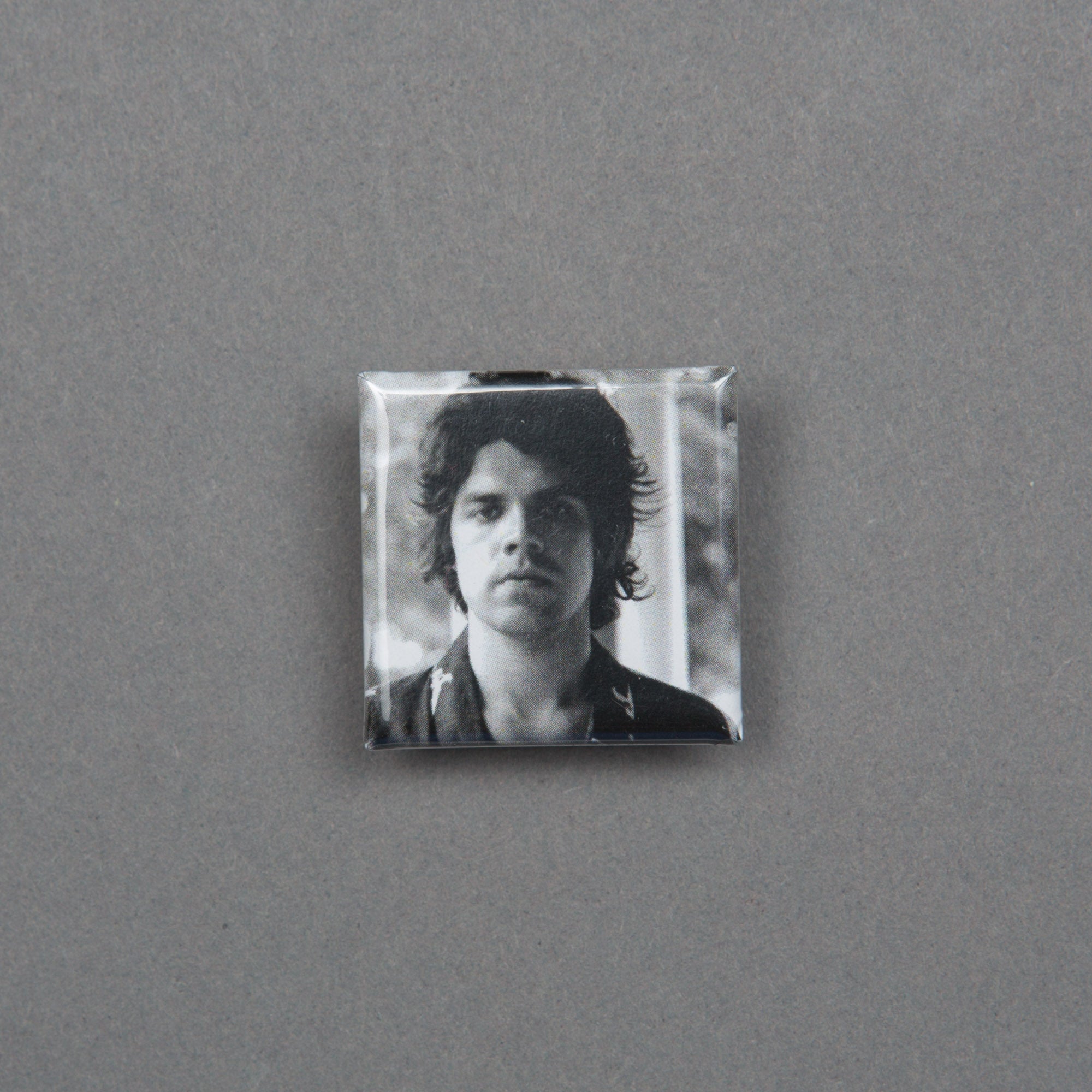 Frank Stanford Portrait Button – Third Man Records – Official Store